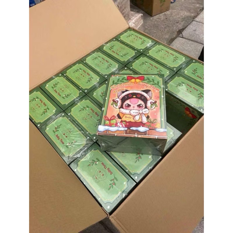 [Hàng Sẵn] Hộp mù Baby Three 400% Noel- Lilla Zoo 600% blind box chính ...
