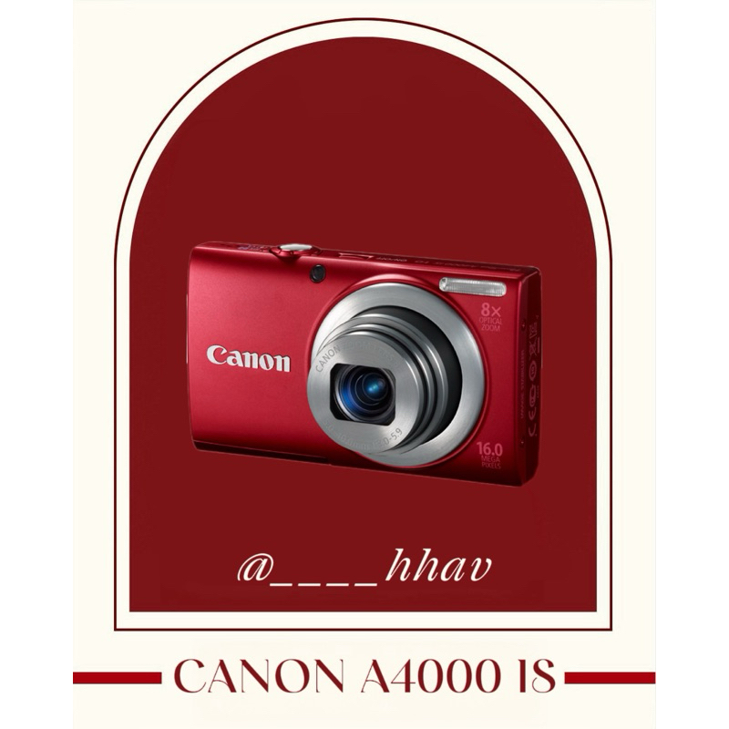 Pass [ CANON POWERSHOT A4000 IS ] | Shopee Việt Nam