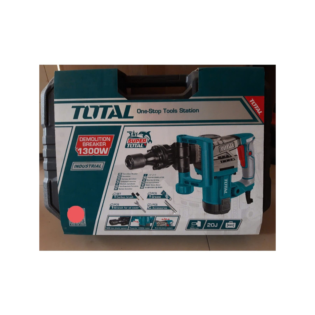 Máy đục bê tông Total TH213006 chính hãng mới 100% | Shopee Việt Nam