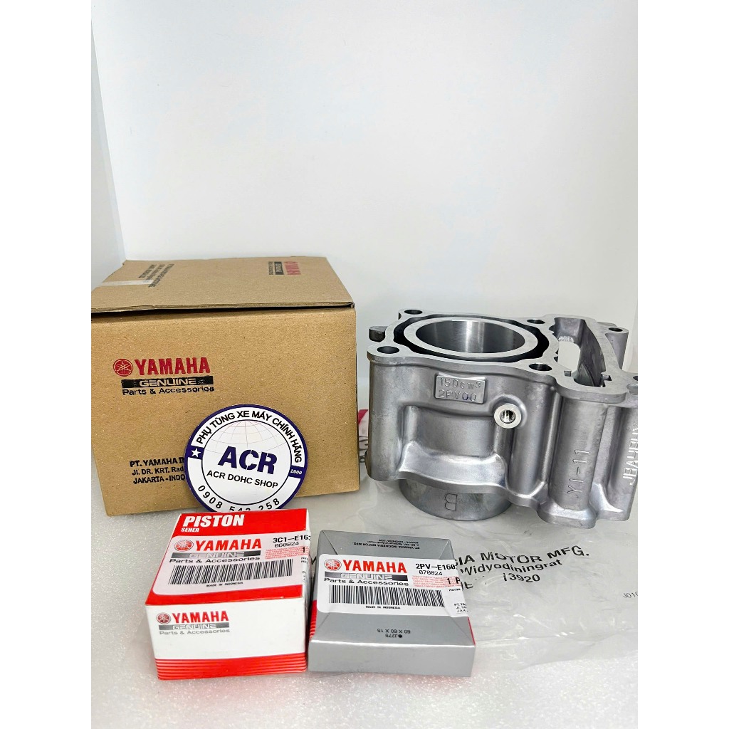Lòng Piston Bạc MX King, Exciter 150, Exciter 135 - Mã 2PV + Piston 3C1 ...