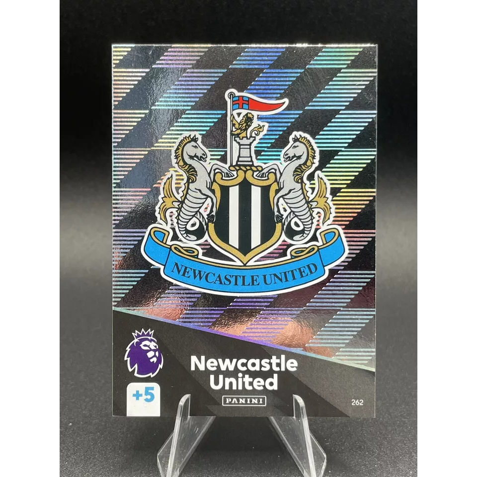 Thẻ Newcastle United Team Badge Adrenalyn XL Panini Premier League 24/ ...