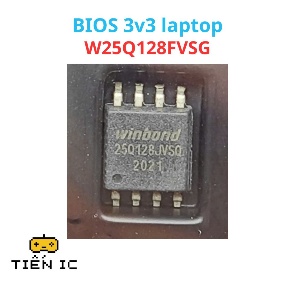 BIOS 3v3 16mb W25Q128FVSG W25Q128FV 25Q128FV 25Q128JV 25Q128 thay thế cho laptop - Mới nguyên ...