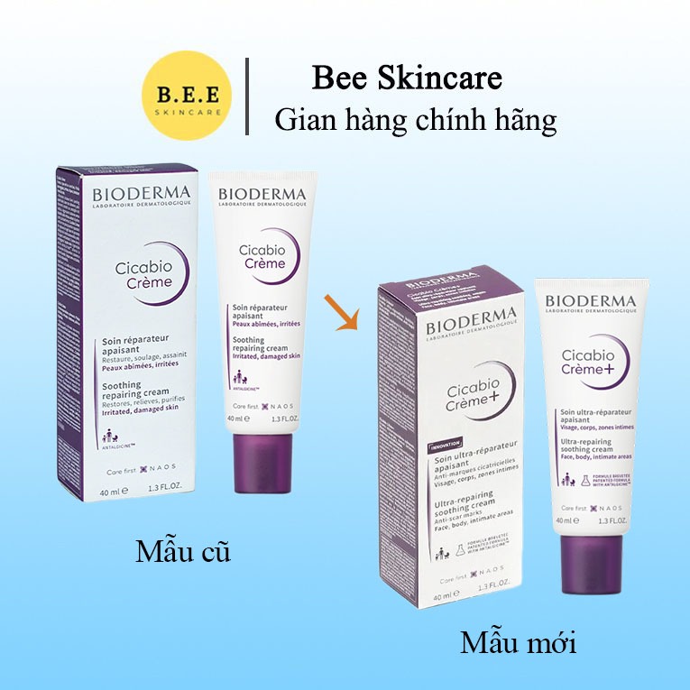 Kem dưỡng phục hồi B.i.oderma C.icabio Crème BeeSkincare | Shopee Việt Nam