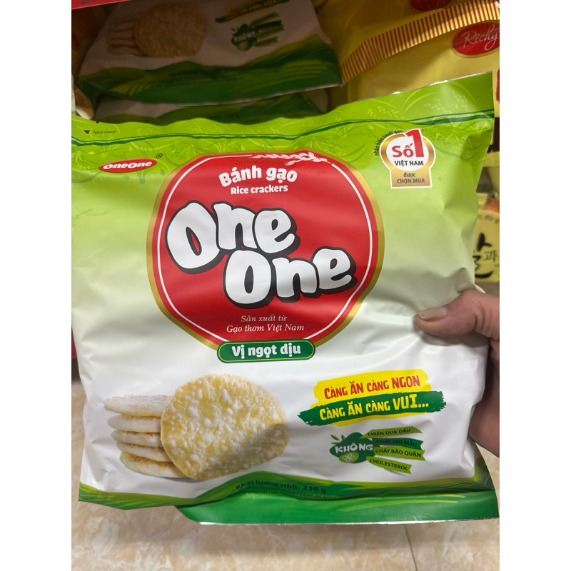 bánh gạo oneone vị ngọt dịu 230g | Shopee Việt Nam