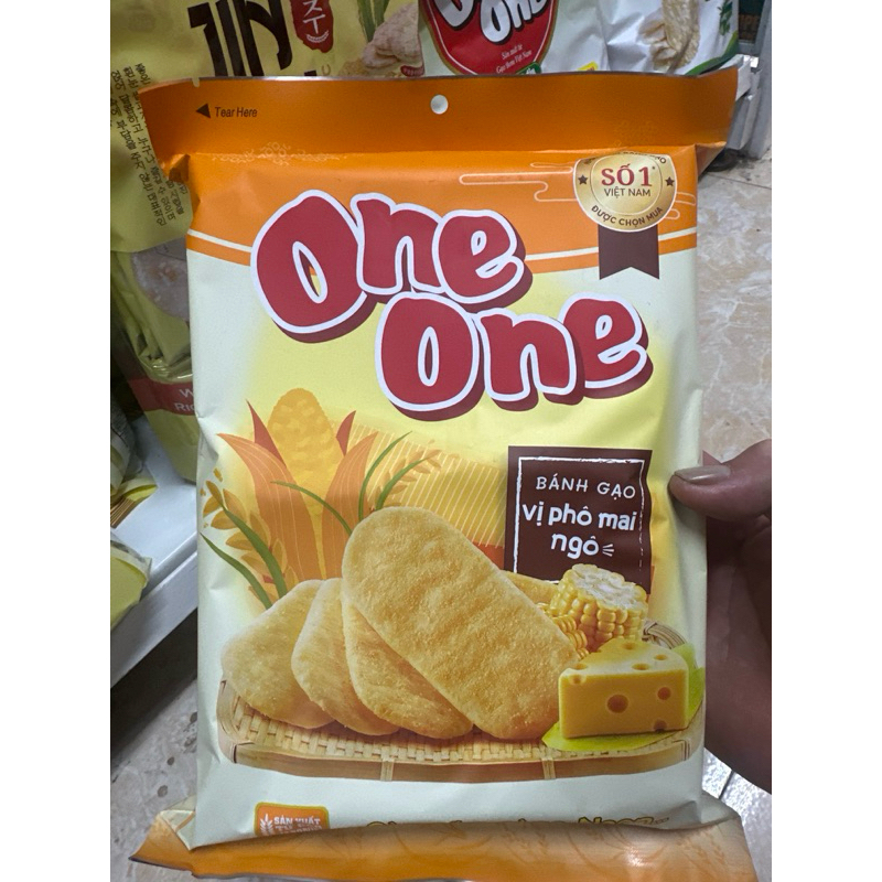 Bánh Gạo Oneone Vị Phô Mai Ngô 118gam | Shopee Việt Nam