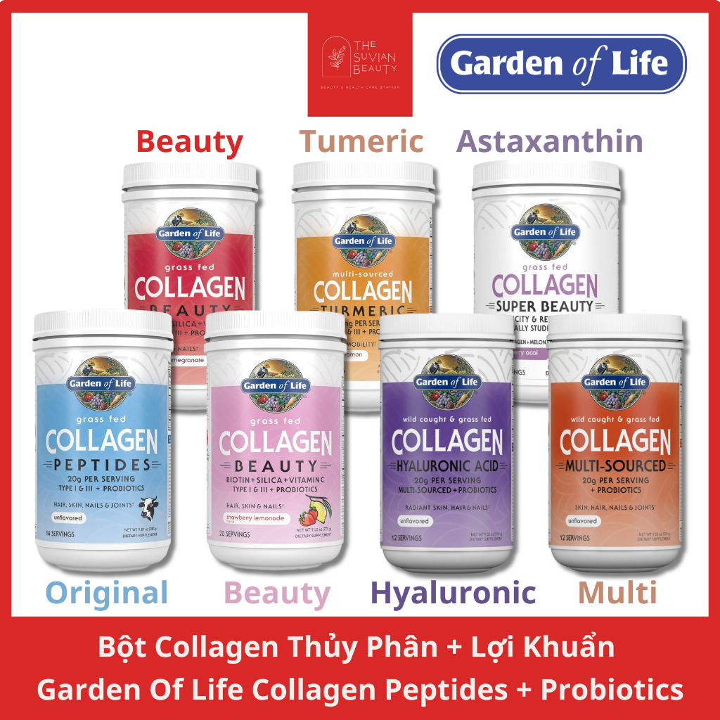 [DATE 10/2026] Bột Collagen Garden Of Life Collagen Peptides ...