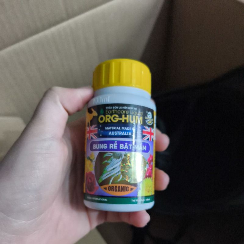 ORG HUM - Bổ sung Humic, kích rễ, kích mầm (chai 100ml) | Shopee Việt Nam