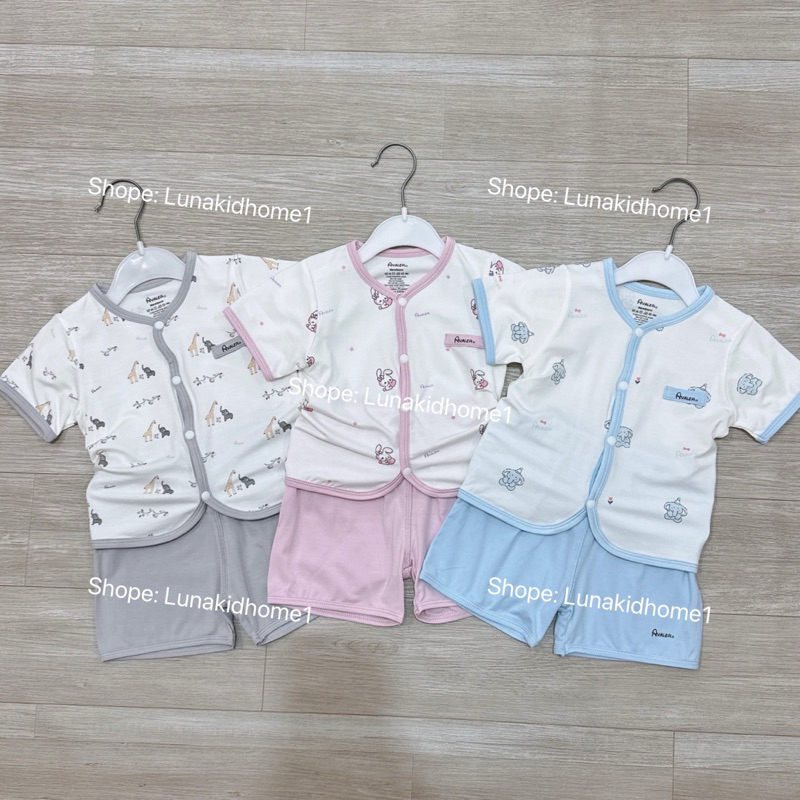 Bộ cộc Avaler sơ sinh khuy giữa | Shopee Việt Nam