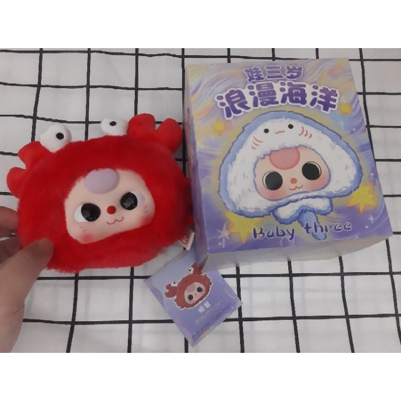 [ĐÃ KHUI] Baby three Hải sản Cua lé (còn box còn card) | Shopee Việt Nam