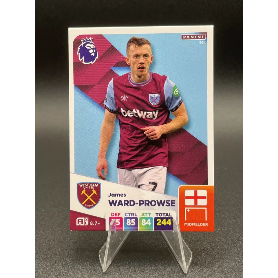 Thẻ James Ward-Prowse Adrenalyn XL Panini Premier League 24/25 (West ...