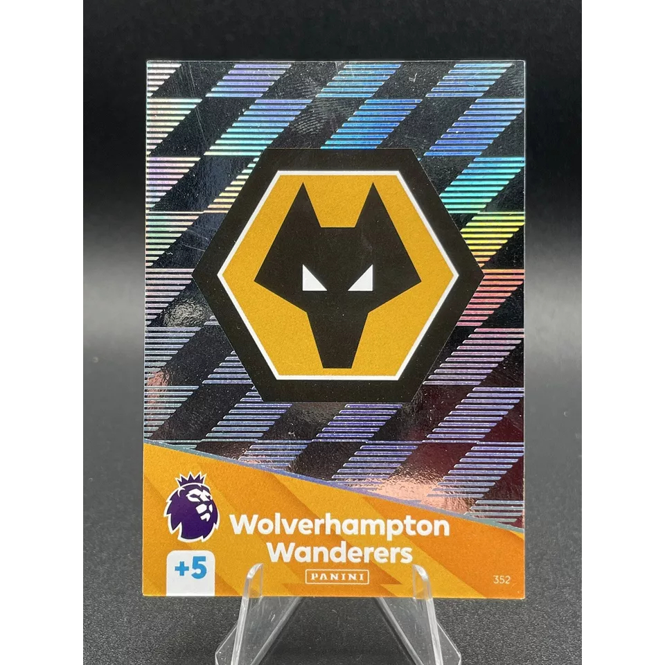 Thẻ Wolves Team Badge Adrenalyn XL Panini Premier League 24/25 (Logo ...