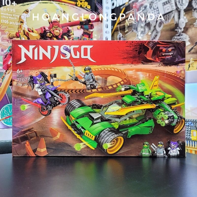 [Ninja] Đồ chơi lắp ráp Xe Đua Bóng Đêm của Lloyd 71073 | 70641 Ninja ...