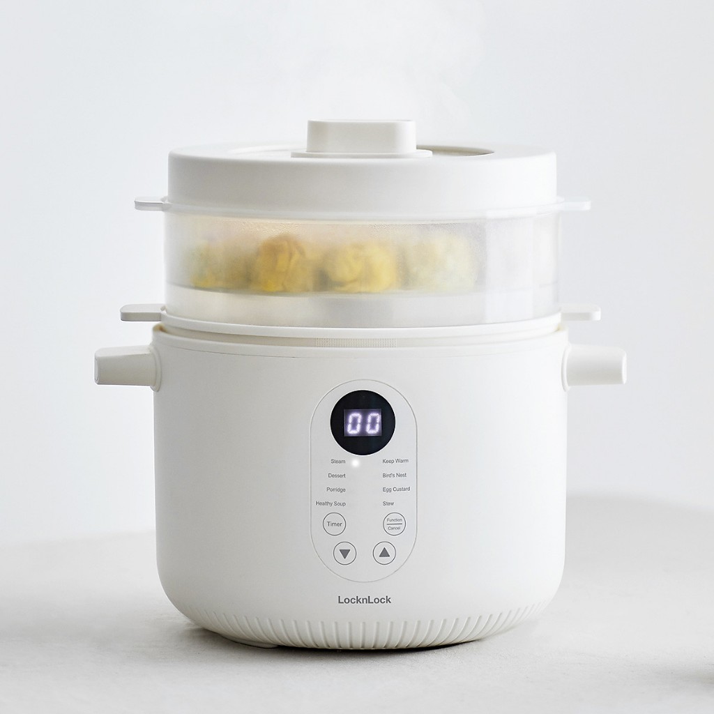 Nồi Nấu Chậm Đa Năng Locknlock Bianco Multi Function Slow Cooker 2.5L ...
