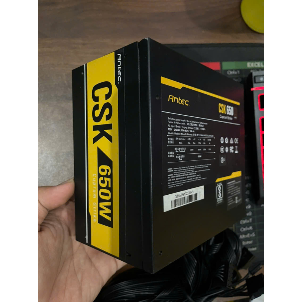 Bộ nguồn máy tính Antec 550W - 650w - 750w 80 Plus | Shopee Việt Nam