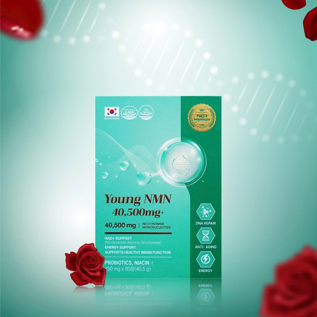 Viên Uống YOUNG NMN 40500mg PREMIUM Trẻ Hóa Làn Da Căng Bóng Hồng Hào - JK Ginsengking | Shopee ...