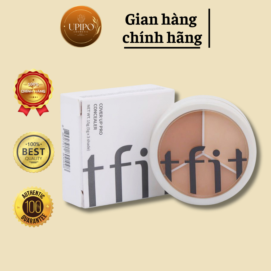 Kem che khuyết điểm 3 ô màu T-FIT Hàn – che mờ vùng da không đều màu ...