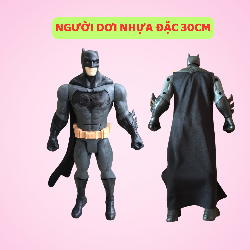 Mô Hình Batman Mô Hình Người Dơi Nhựa Đặc Cao 30cm hàng cáo cấp chất ...