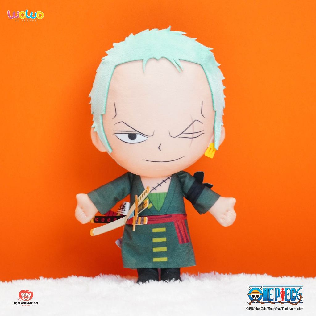 Gấu bông One Piece Zoro WOWO Gấu bông Zoro 33cm Mềm mịn Chính hãng Đáng ...