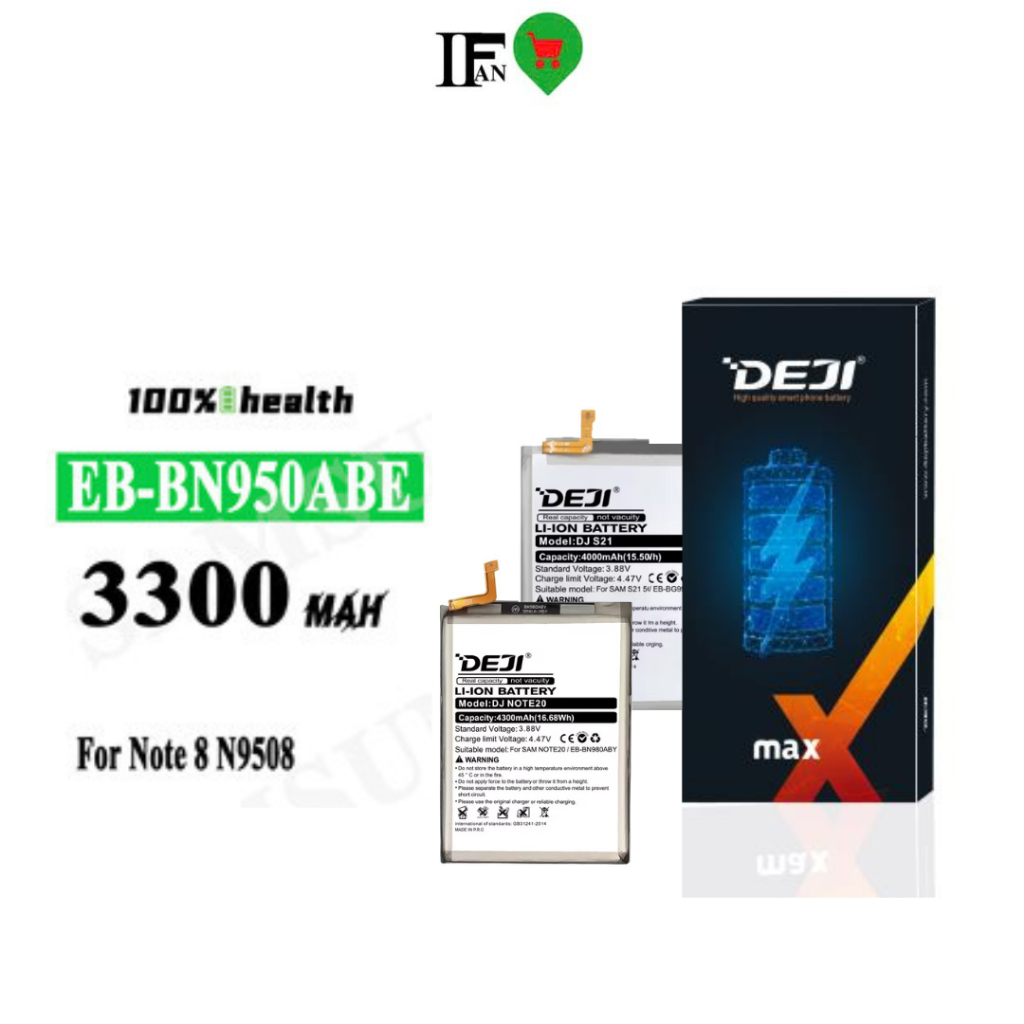 Pin Samsung Note 8 (3300mAh) | EB-BN950ABE | Shopee Việt Nam