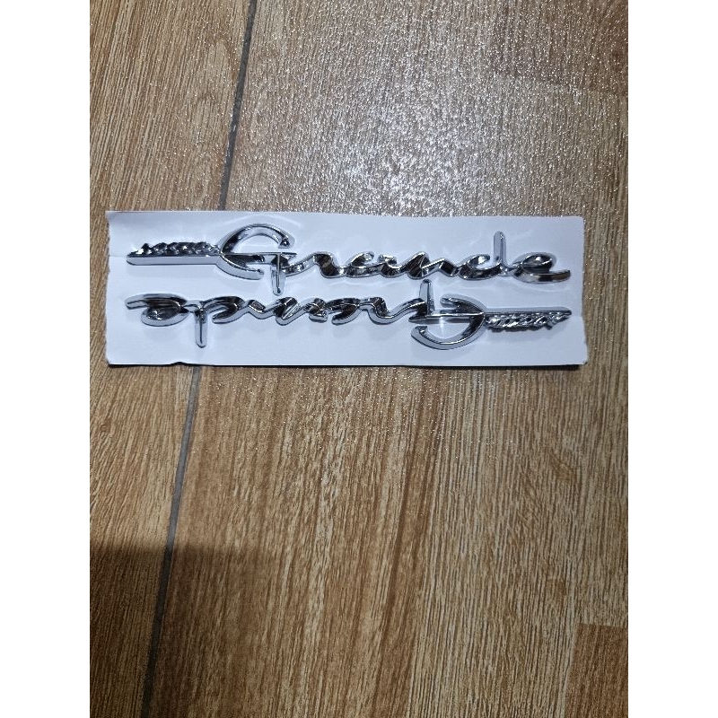 tem dán chữ nổi xe Grander đời 2019 -2024 | Shopee Việt Nam