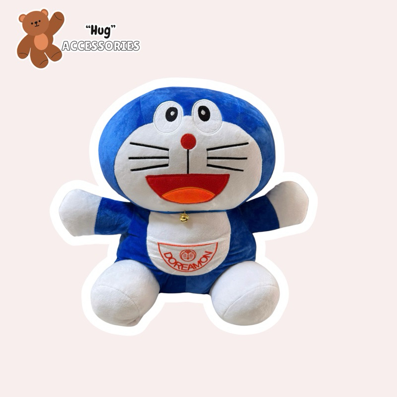Doraemon Mặt Cười-Lông Mềm Mịn - 30cm-70cm - Thú Nhồi Bông - Hoạt Hình ...