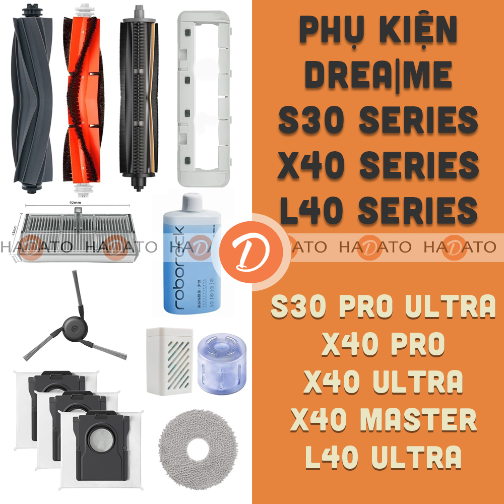 Phụ kiện robot S30 PRO ULTRA X40 PRO X40 ULTRA X40 MASTER L40 ULTRA ...