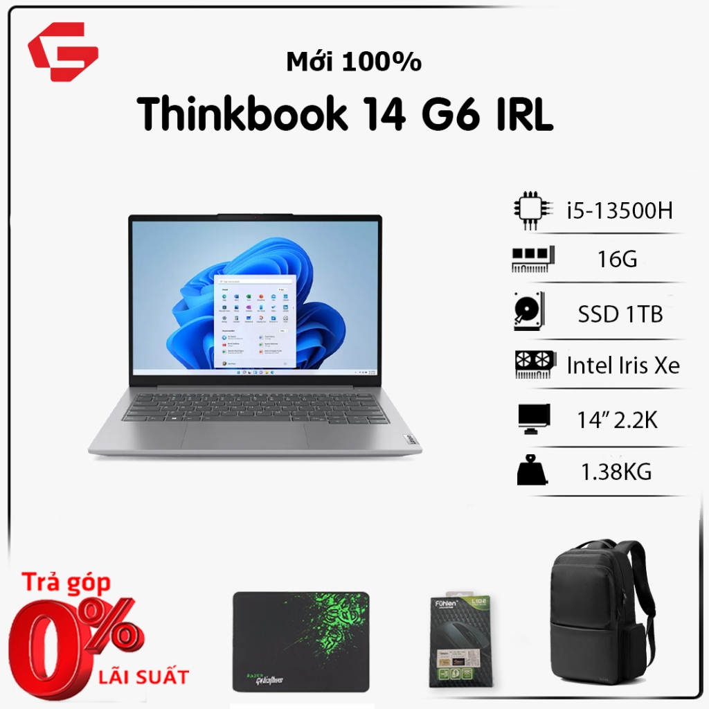 Lenovo ThinkBook 14 G6 IRL (Core i5-13500H | 16GB | SSD 1TB | 14 inch 2 ...