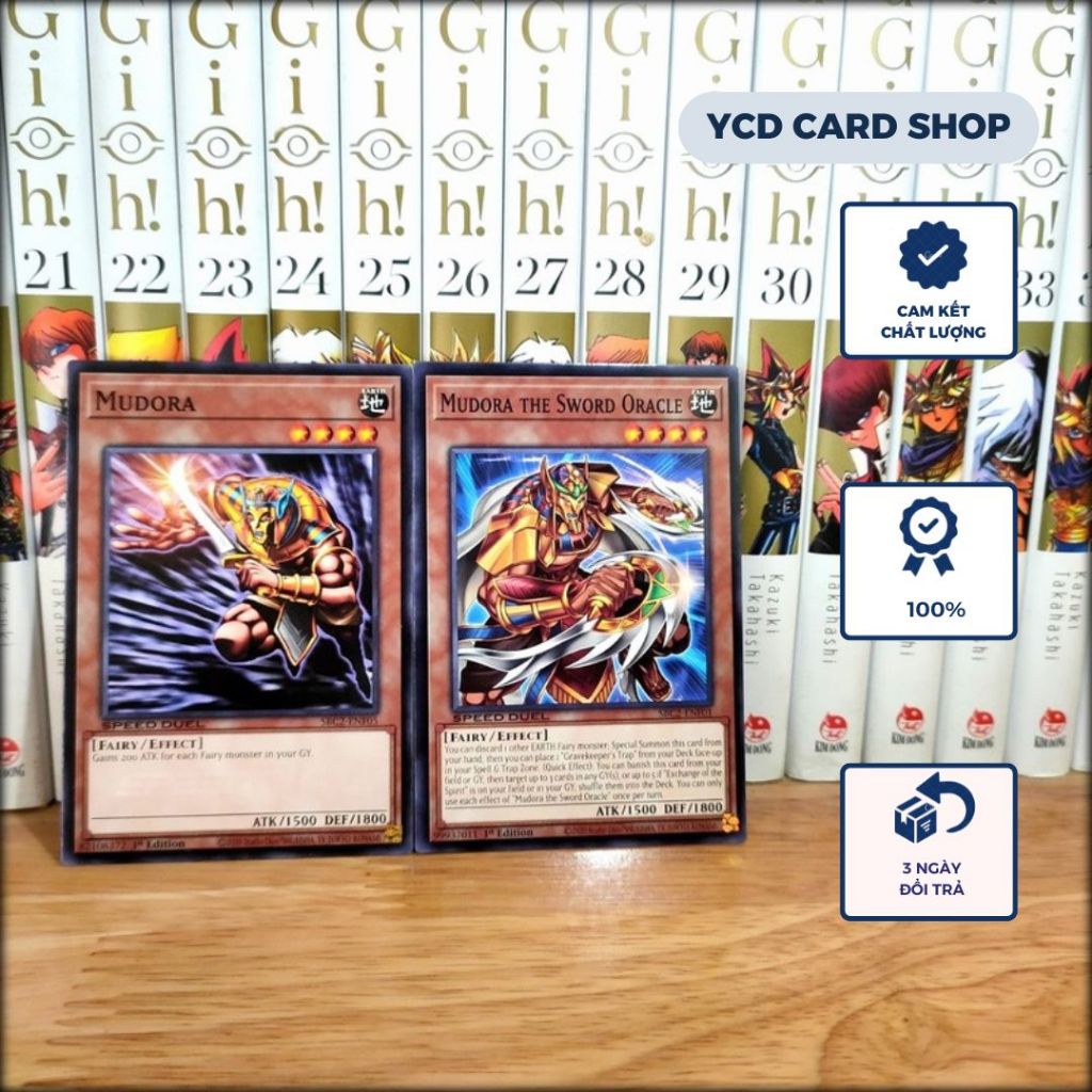 [YCDcardgame] Thẻ bài yugioh chính hãng set 2 Mudora – Common | Shopee ...