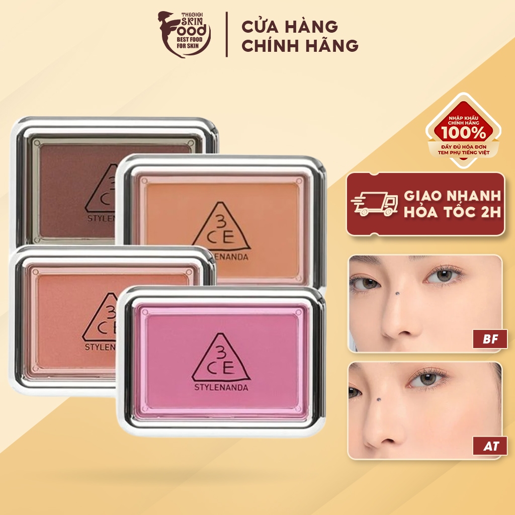 Phấn Má Hồng Bền Màu 3CE New Take Blusher 4.5g | Shopee Việt Nam