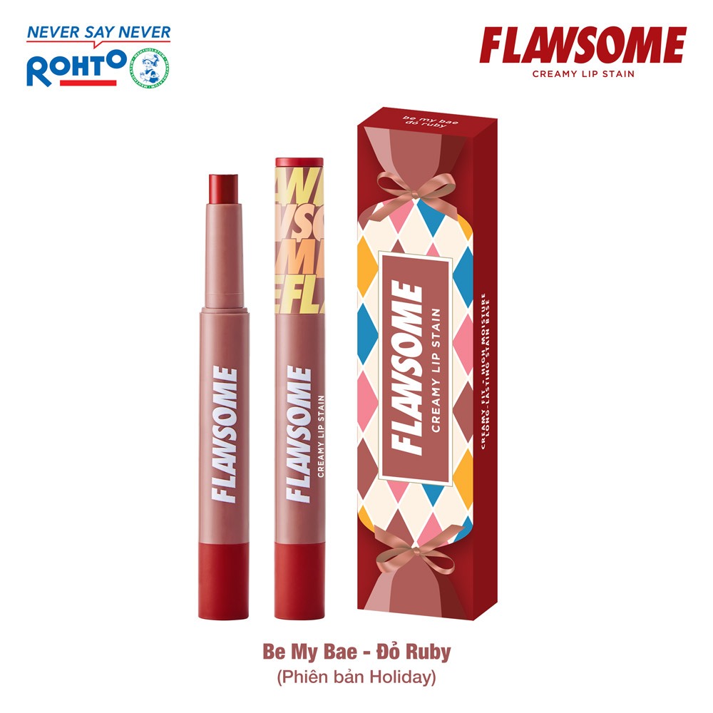 Son lì dạng thỏi Flawsome Creamy Lip Stain (2g) (date 04.2026) | Shopee ...