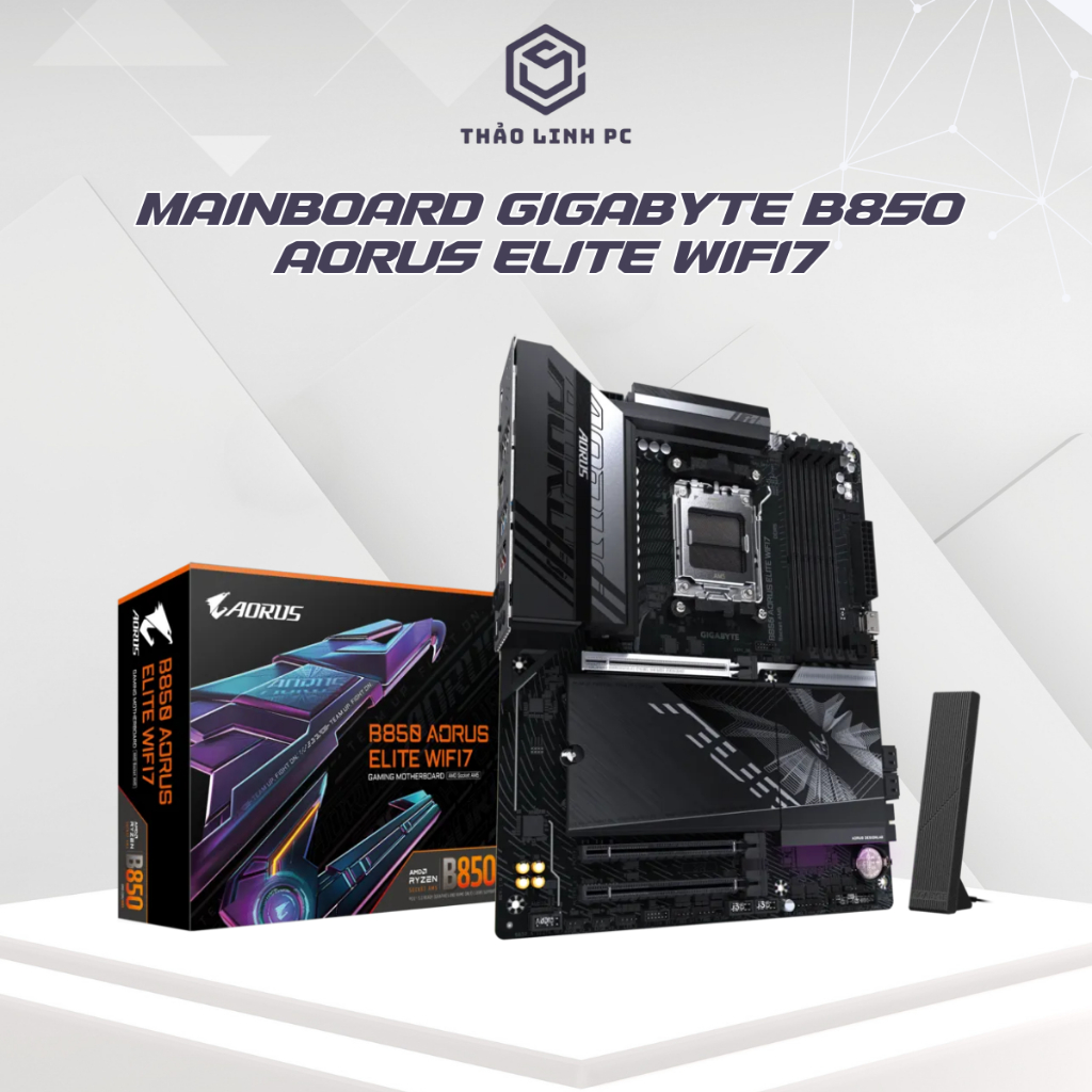 Mainboard Gigabyte B850 Aorus Elite AX Wifi 7 (Wifi+Bluetooth - Form ...