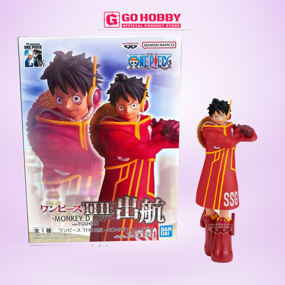 BANPRESTO | One Piece - The Shukko - Monkey D. Luffy Ver. EggHead | Đồ chơi mô hình nhân vật ...