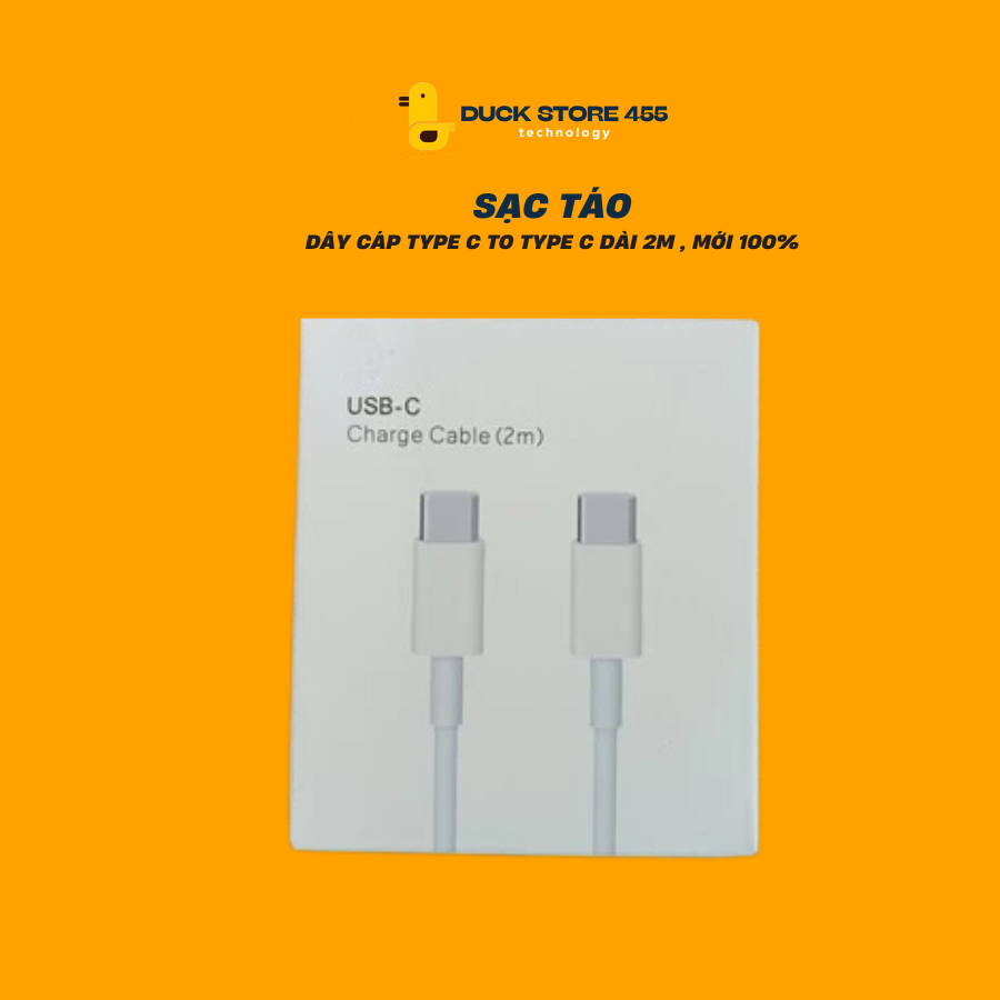Dây cáp Type C to Type C dài 2m , Mới 100% | Shopee Việt Nam