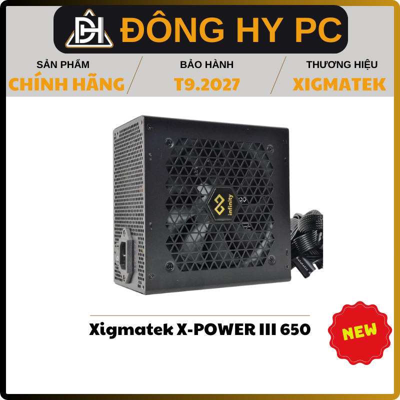 Nguồn máy tính Xigmatek X-POWER III 650 NEW | Shopee Việt Nam