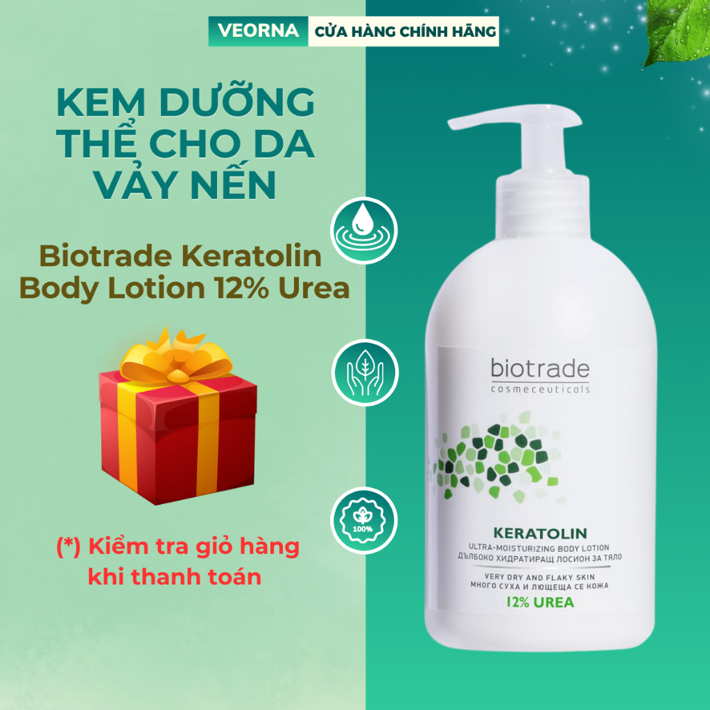 Kem Dưỡng Thể Cho Da Vảy Nến Biotrade Keratolin Ultra - Moisturizing ...