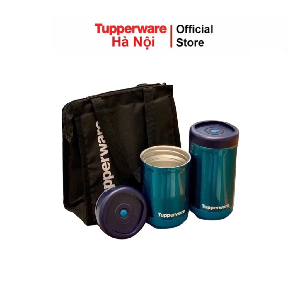 Bình hộp giữ nhiệt Tupperware Stacking Thermal 350/475 ml chính hãng | Shopee Việt Nam