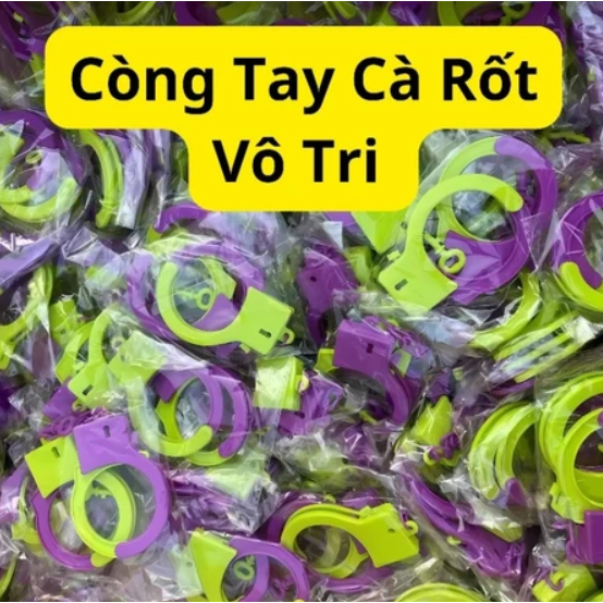 [Sale] Đồ Chơi Còng Tay số 8 Cà Rốt Vô Tri Trọng Lực Giảm Stress Dao ...