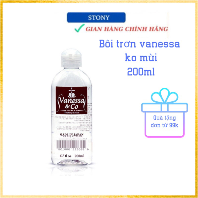 Gel bôi trơn Vanessa & Co gốc nước an toàn lọ 200ml hàng Nhật Bản ...
