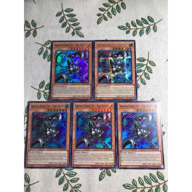 [LiLy_Yugioh] Lá bài Suda-AE089 Arcana Force XV - The Fiend (SER ...