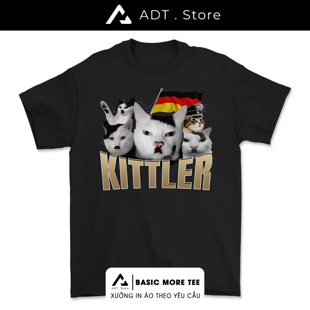 Áo Thun Adolf Kittler Hitler Đẳng Cấp Nazi mèo meme hài hước - Đường ...