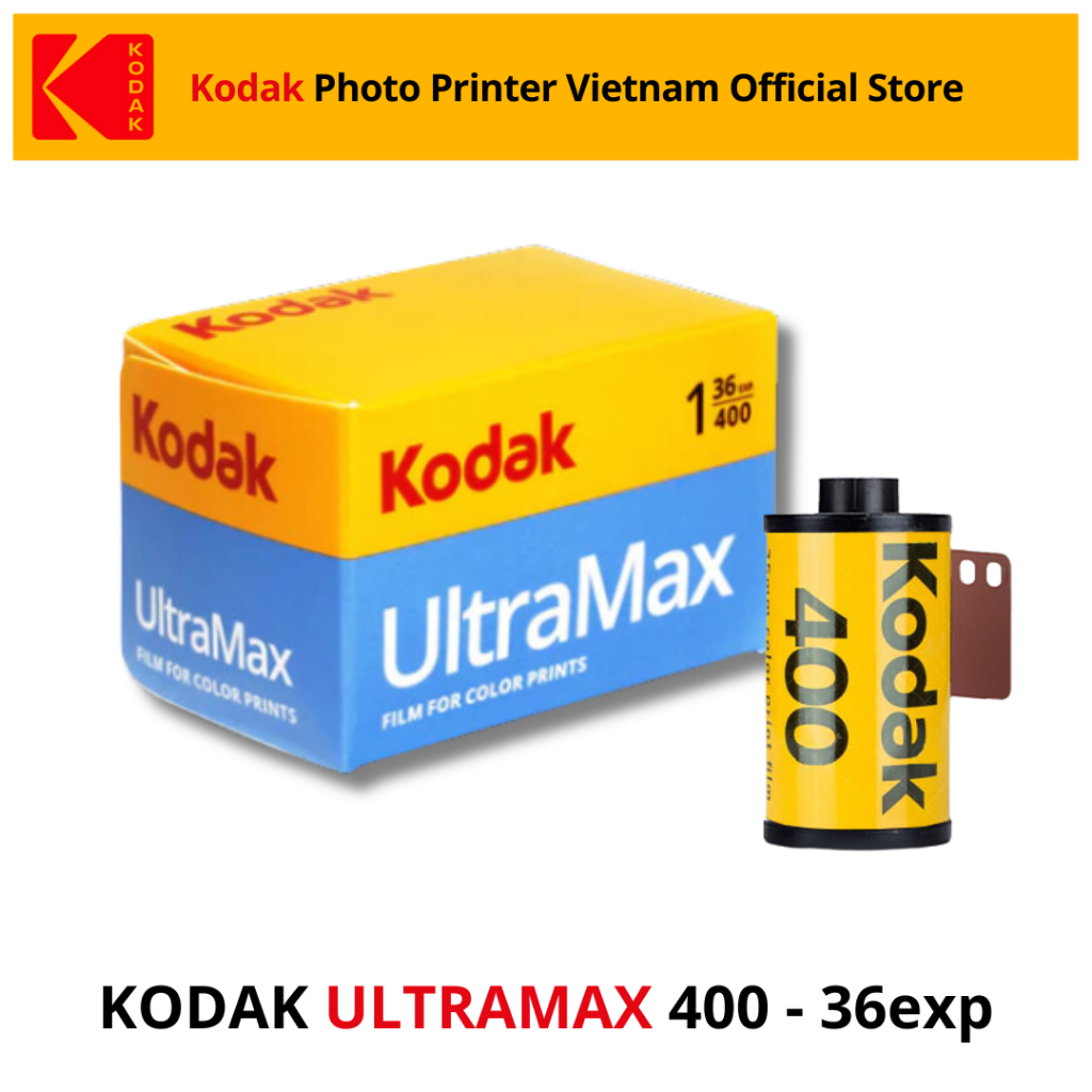KODAK ULTRAMAX 400-36exp Date xa - Film 35mm hộp lẻ 1 cuộn Film Kodak Ultramax | Shopee Việt Nam