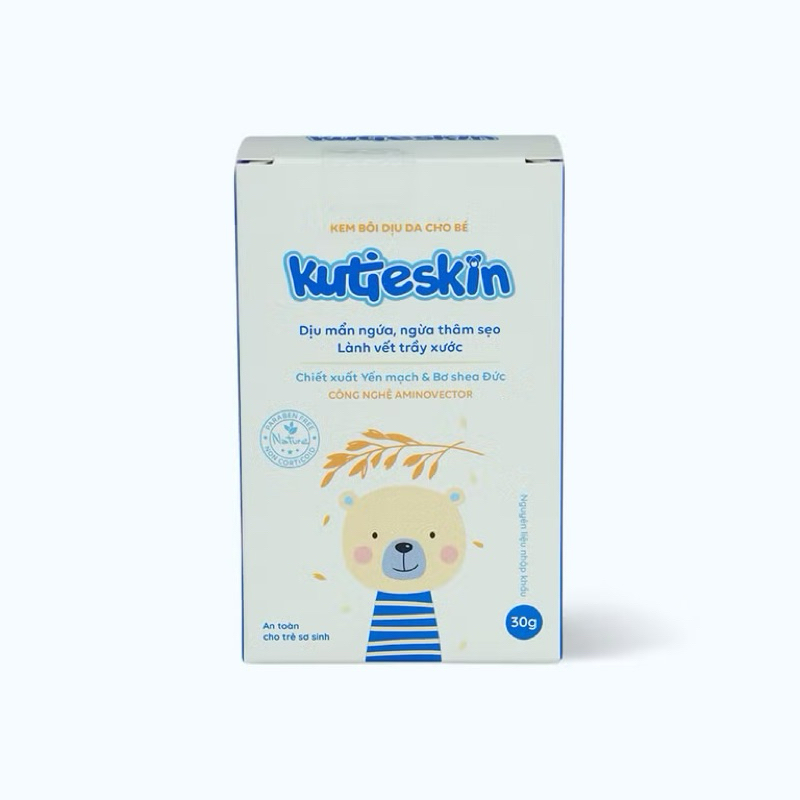 Kem bôi dịu da cho bé dịu mẩn ngứa, ngừa thâm sẹo Kutieskin (30g ...