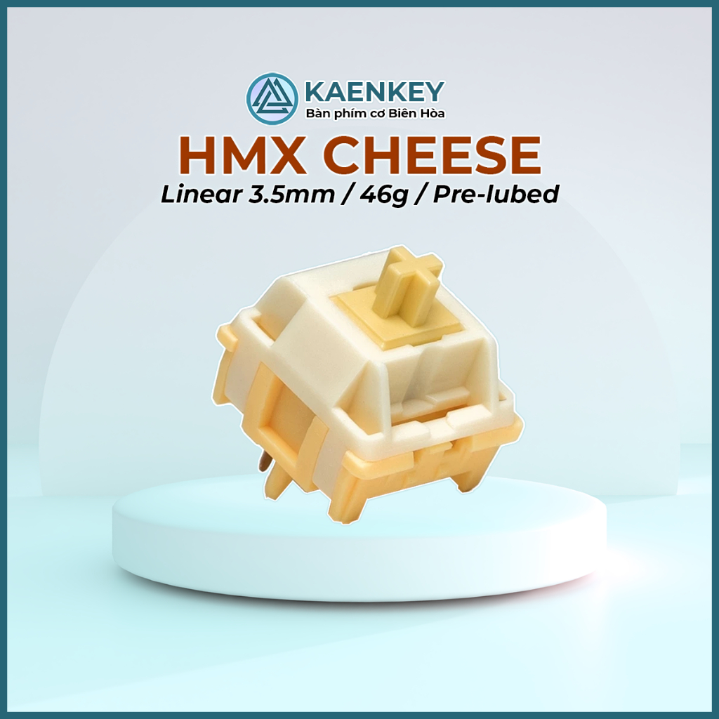 Switch HMX Cheese 5 PIN Linear 45g, hành trình 3.5mm công tắc bàn phím ...