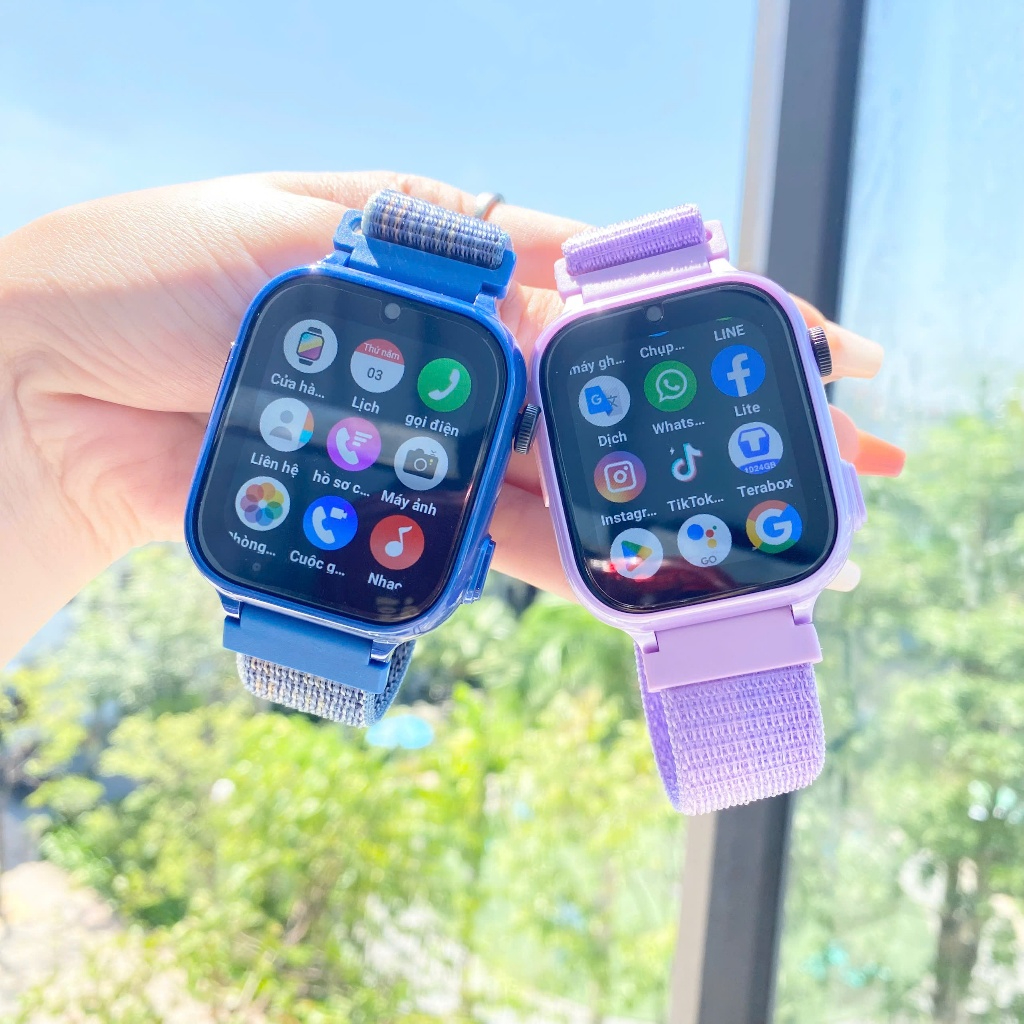 Đồng hồ thông minh trẻ em WIFI + GPS PiCom P88 Ultra định vị GPS nghe ...