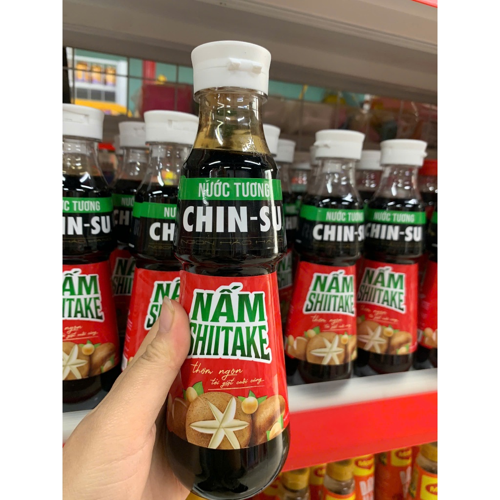 Nước tương Chinsu nấm Shiitake chai 330ml | Shopee Việt Nam