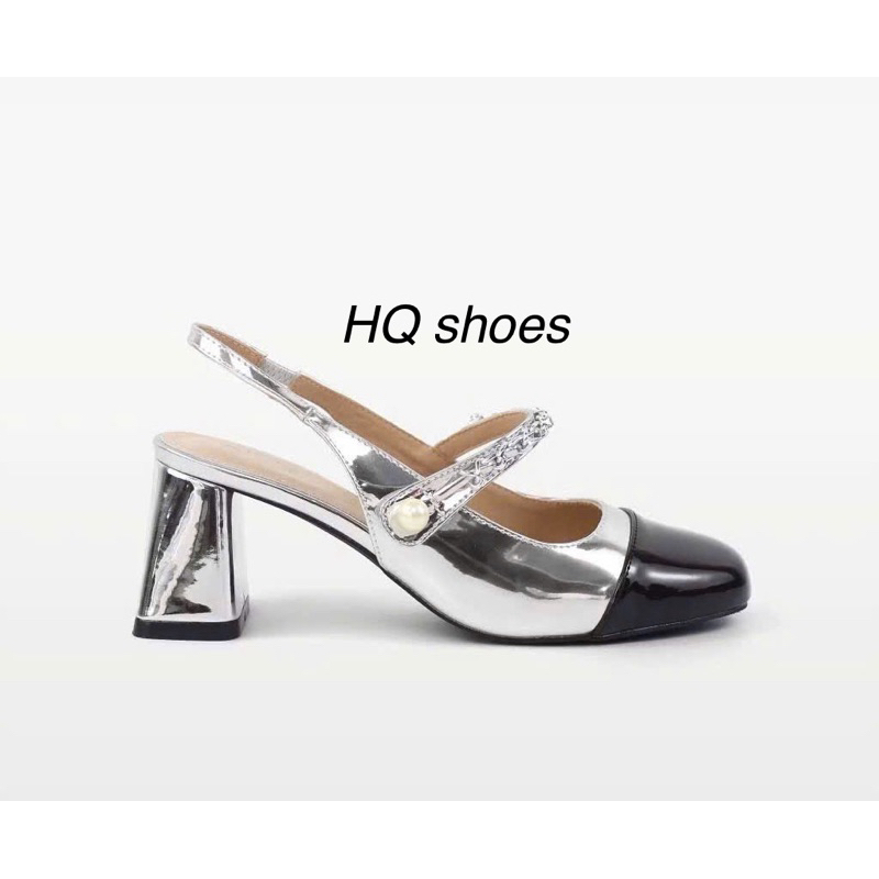 giày sandal bít mũi HQ shoes cao 6cm HQ-17 | Shopee Việt Nam