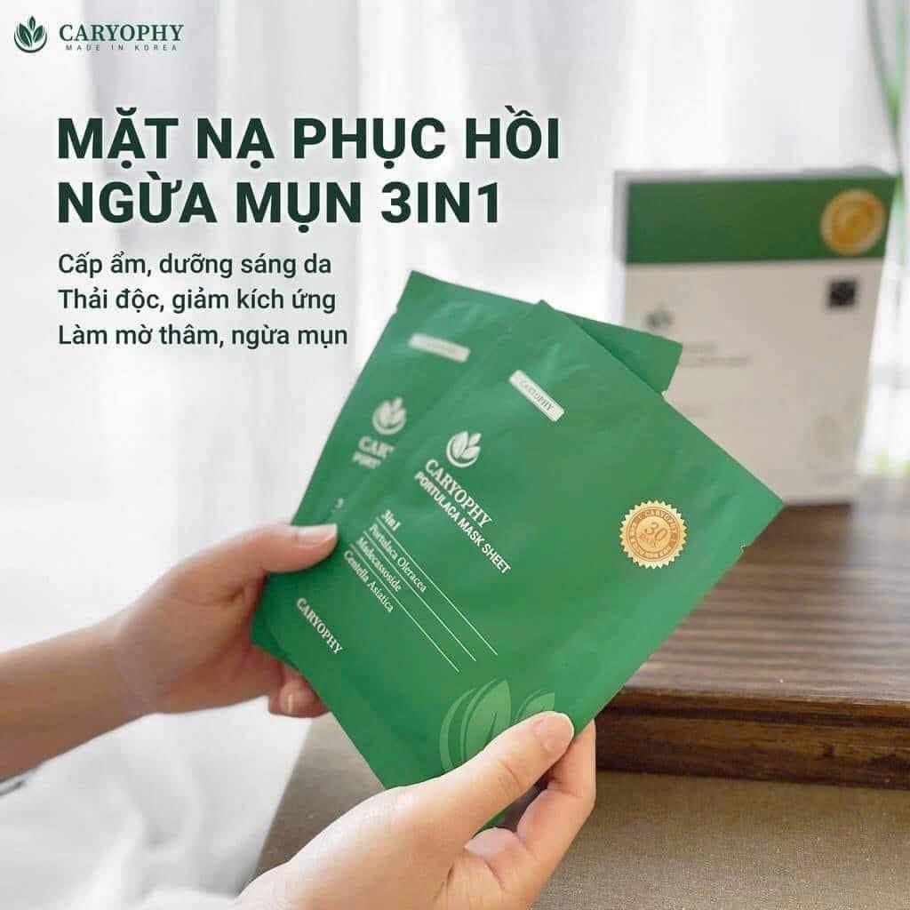 Mặt Nạ Caryophy Portulaca Mask Sheet | Shopee Việt Nam