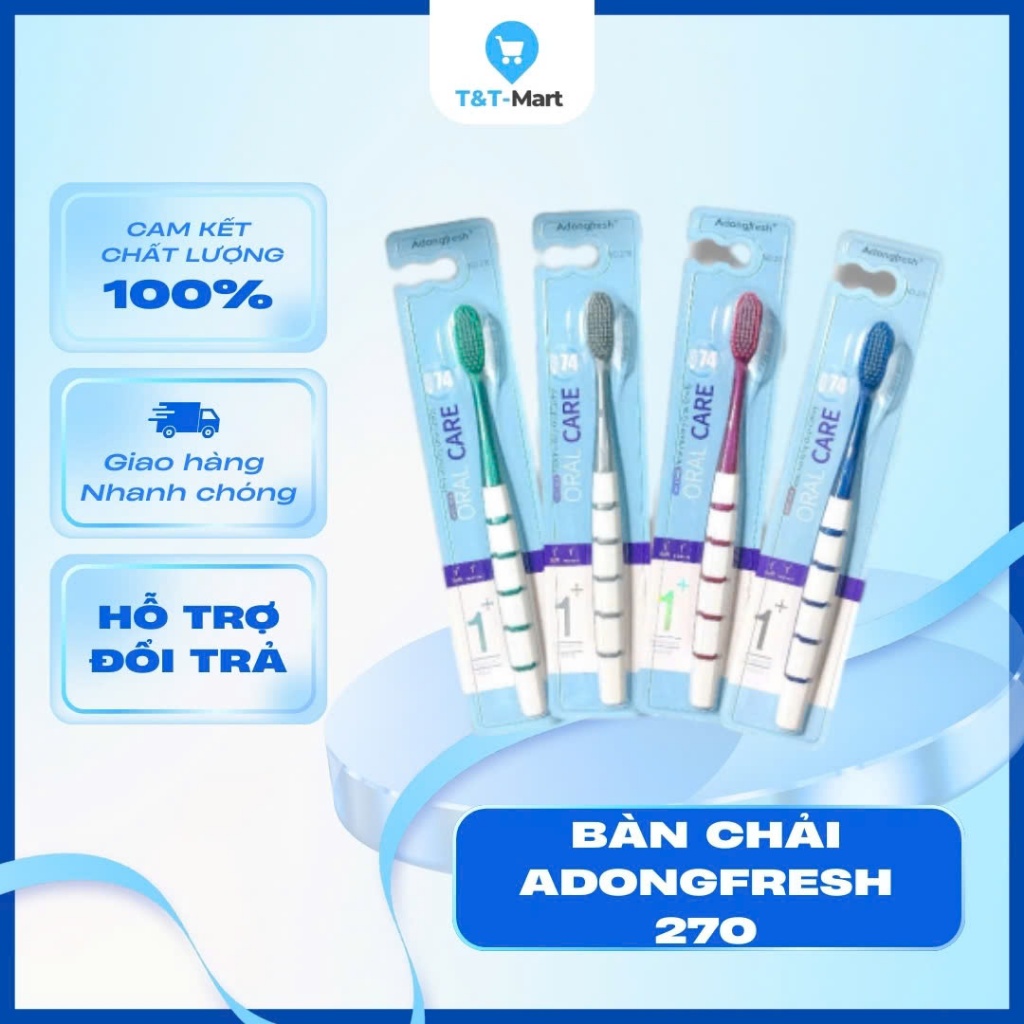 Combo 5/10/30 Bàn chải Adongfresh lông mềm MSP 270 | Shopee Việt Nam