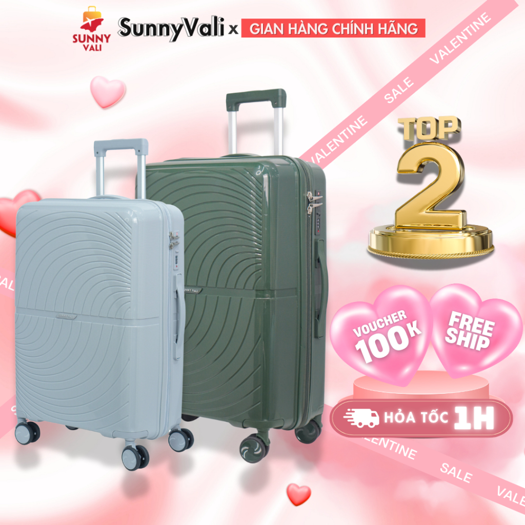 Vali kéo du lịch SUNNY ROGER vali sunny size 20 size 24 size 28 chất ...