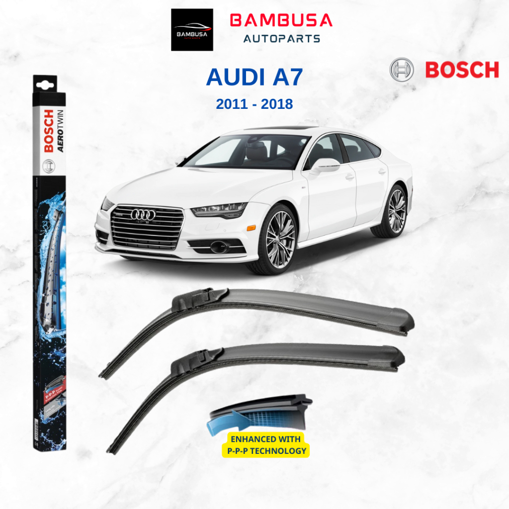 Bộ gạt mưa AUDI A7 - Bosch chính hãng đời xe 2011 - 2018 | Shopee Việt Nam